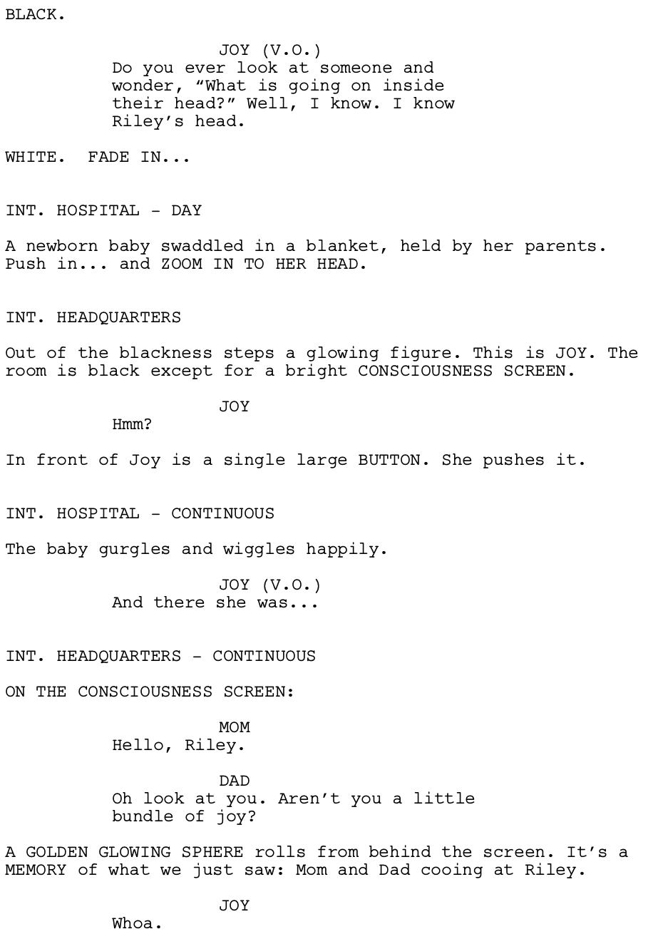 Page One: ‘Inside Out’ (2015) - Go Into The Story