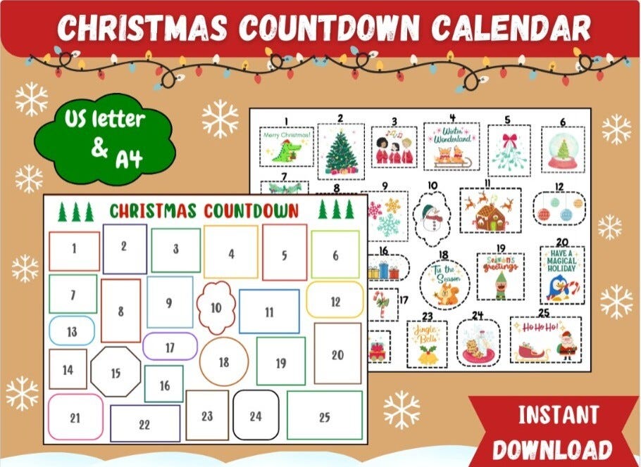 Christmas Advent Calendar Free | by Spectralseer | Sep, 2024 | Medium