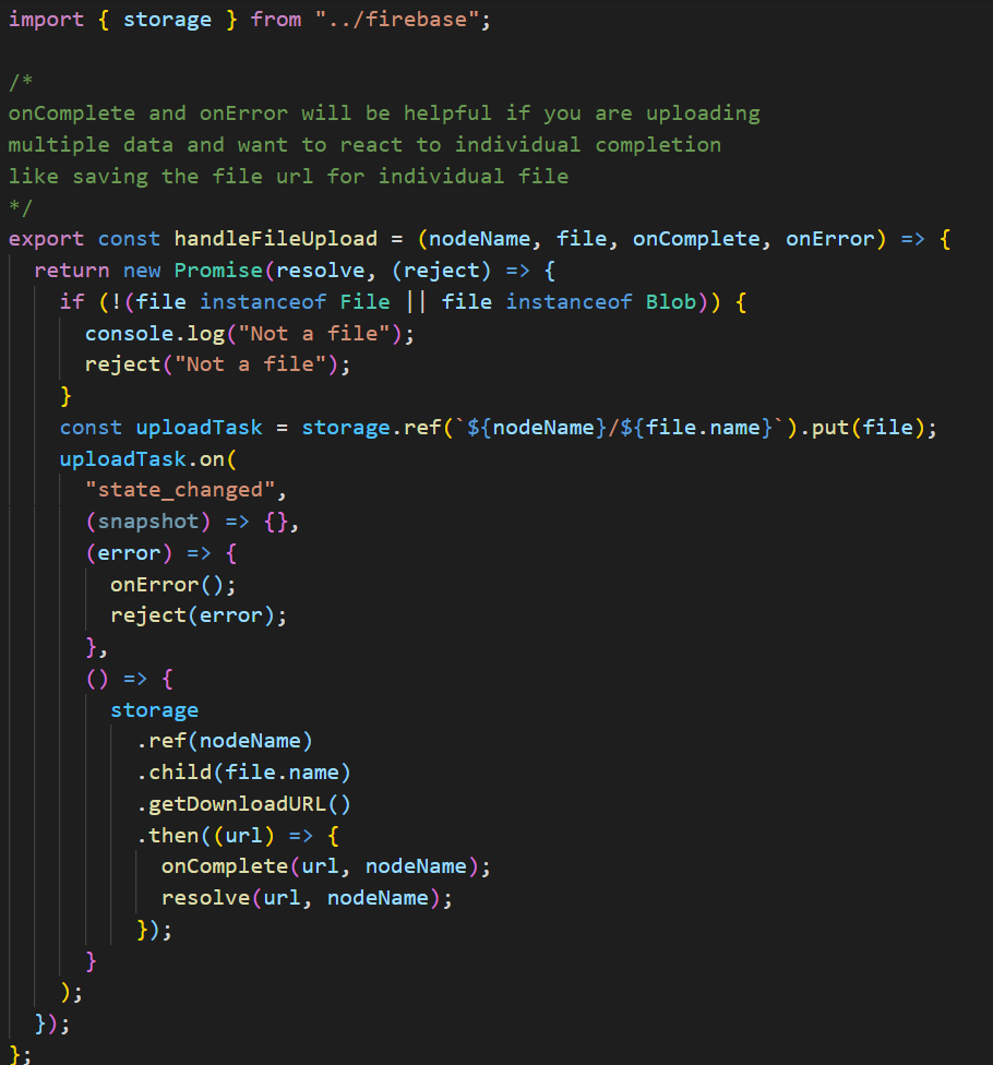 Uploading And Downloading Multiple Files And Handling Cors Error On Firebase By Vaadarsh Medium