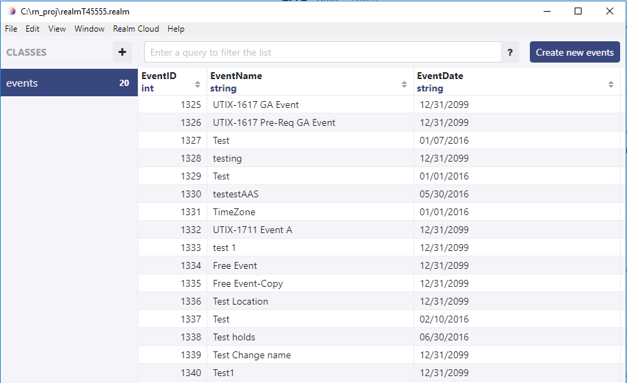 An Example of Realm in React Native | by Yang Zhou | Medium