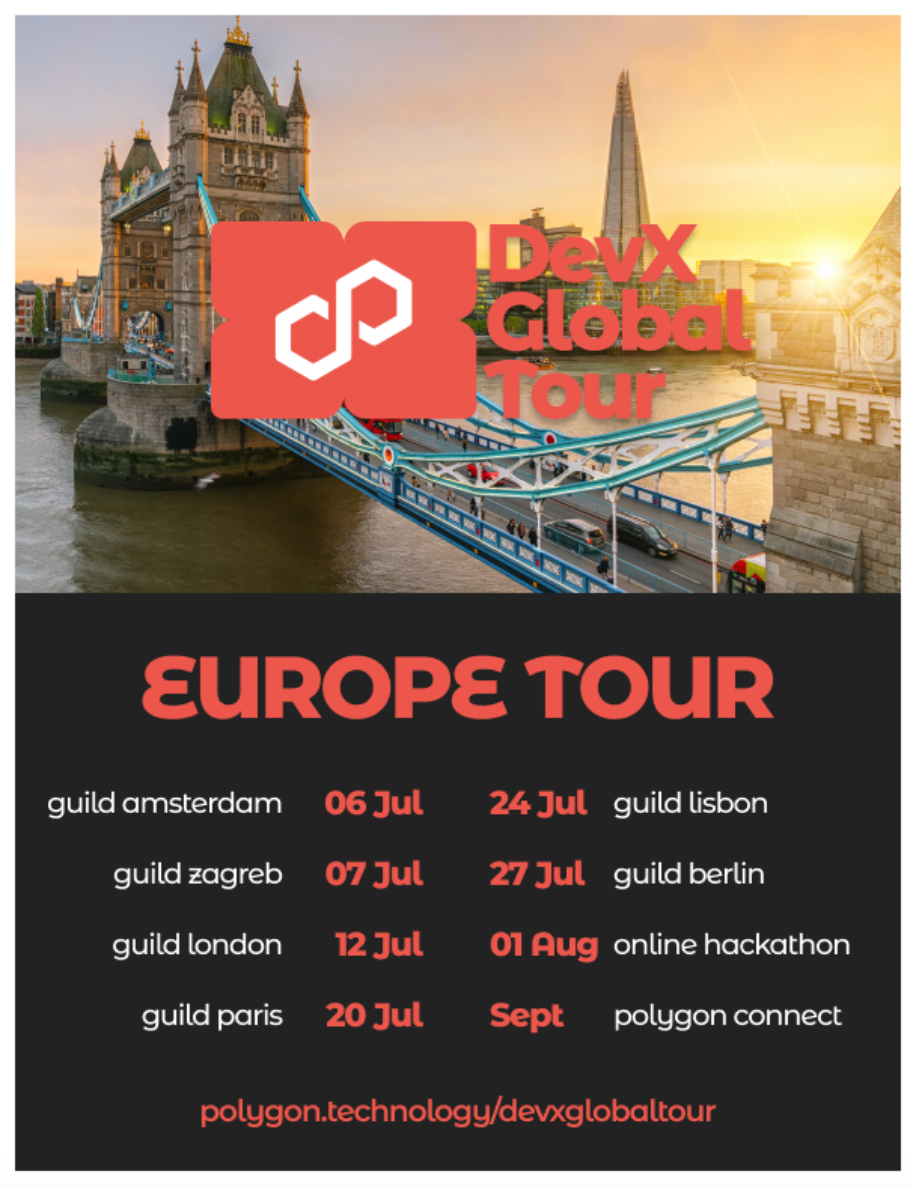 Europe Tour Banner