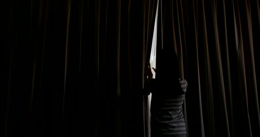 Closed Curtains.. Peeping from behind closed curtains… | by Sekinat Monique Thomas | Medium