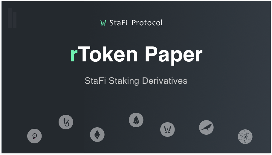 StaFi rToken Whitepaper. Proof of Stake (PoS) has become one of… | by ...