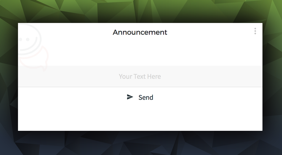 Send awesome messages to your devices with the Text Field Widget | by ...