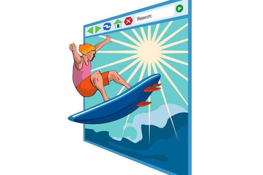 Surfing the Web: A Guide to the Digital Odyssey | by Julie Sau | Medium
