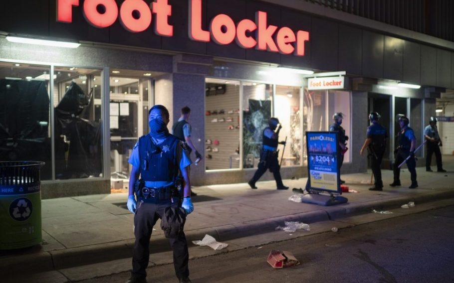 In defense of looting…. Looting is the only rational response… | by Jon ...