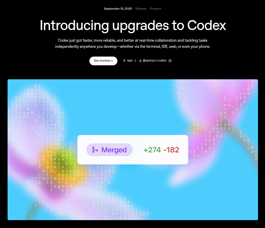 OpenAI’s Codex Just Got a Major Upgrade with GPT-5 | by Ravi Savaliya | Sep, 2025 | Artificial ...