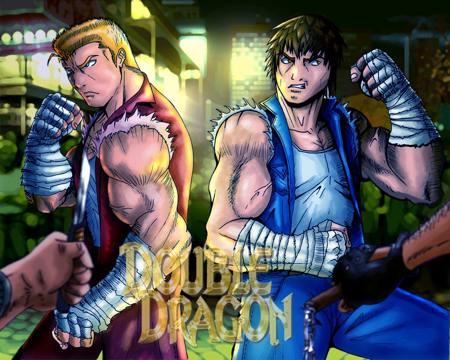 Double Dragon. Michael and Justin talk some Double… | by 2 Dudes and a ...