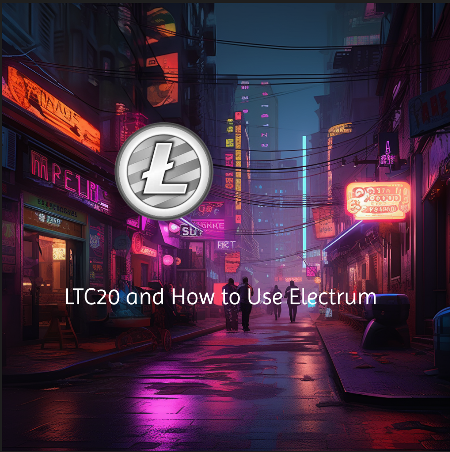How To Safely Use Electrum Litecoin to Store and Send LTC20 Tokens | by Old School Crypto | Medium