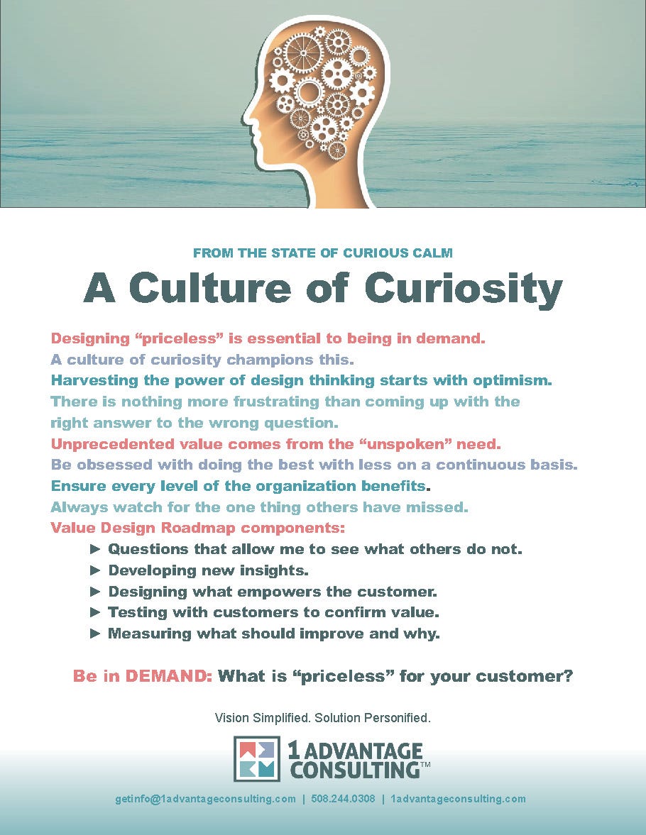 A Culture of Curiosity from the State of Curious Calm | by Donna ...