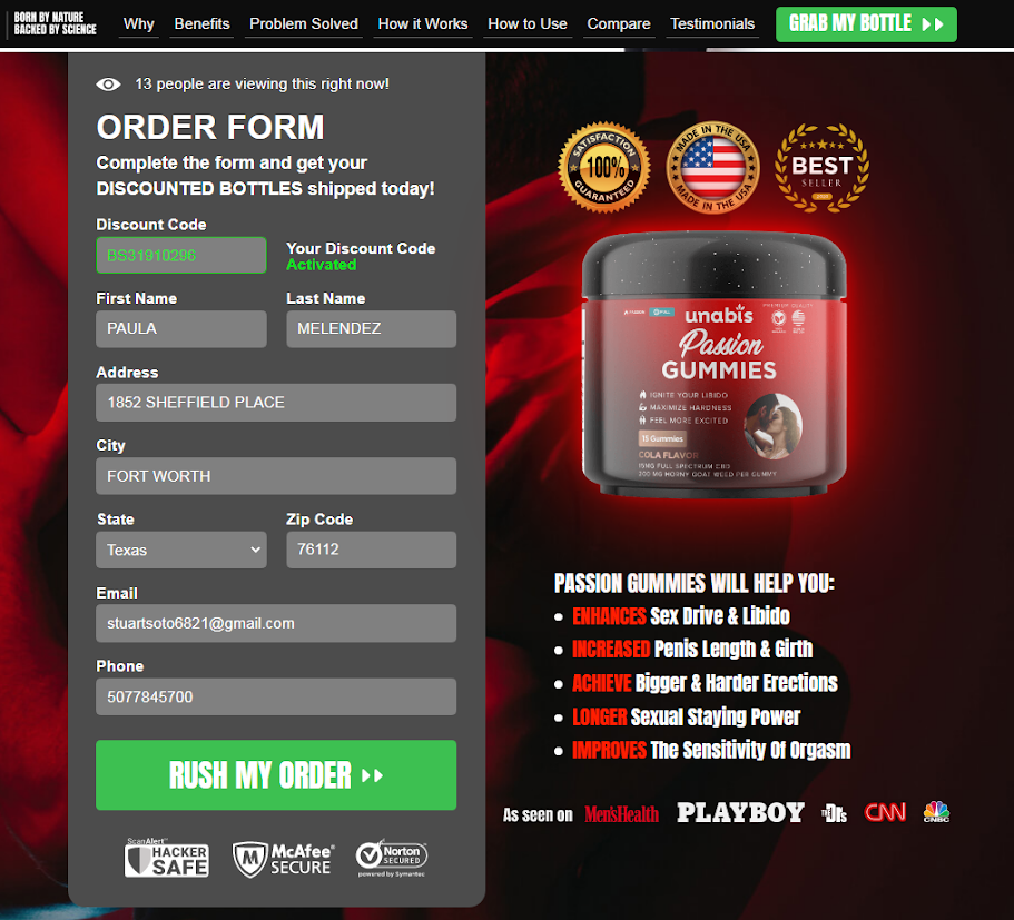 Passion Male Enhancement Gummies USA | by Passionreviews | Medium