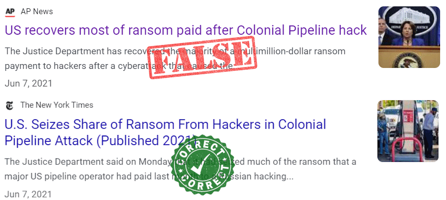 The Colonial Pipeline Incident: Unmasking the Myth of a “Recovered” Ransom | by Joshua Davis ...