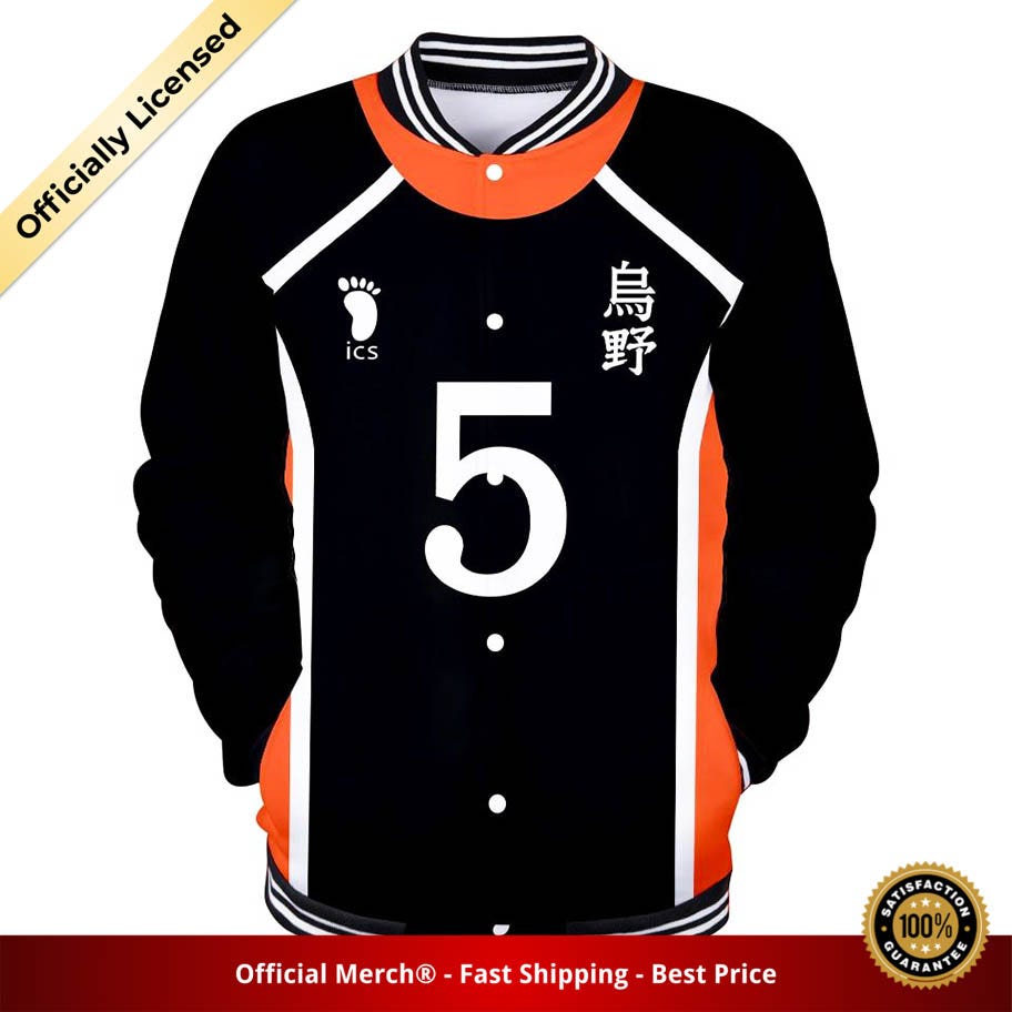 Haikyuu Varsity Jacket Merch — Ryunosuke Tanaka - Official Haikyuu ...