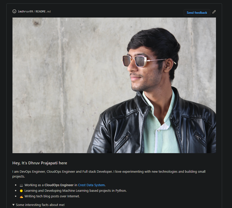 Making GitHub Overview Page Interesting with new ReadMe Feature | by D ...