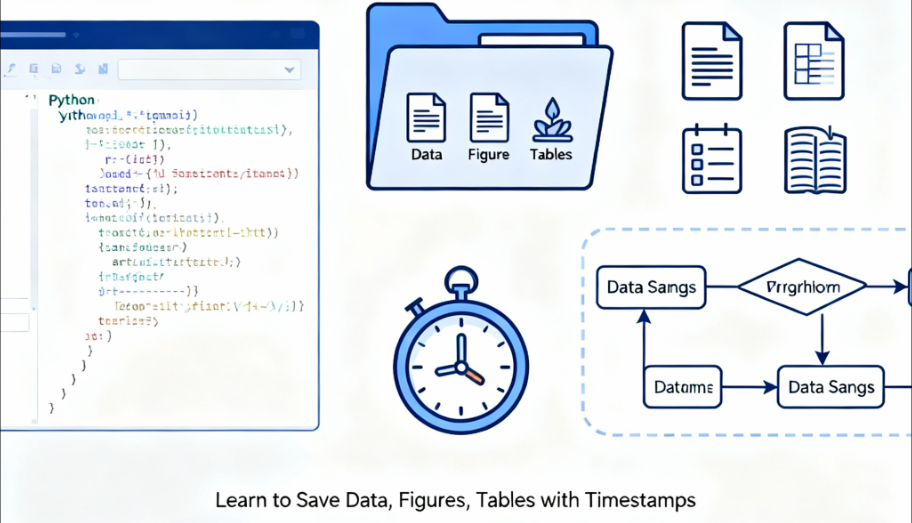 Save-and-Stamp: A Step-by-Step Guide to Data Saving with Timestamps in Python | by Dr. Shouke ...