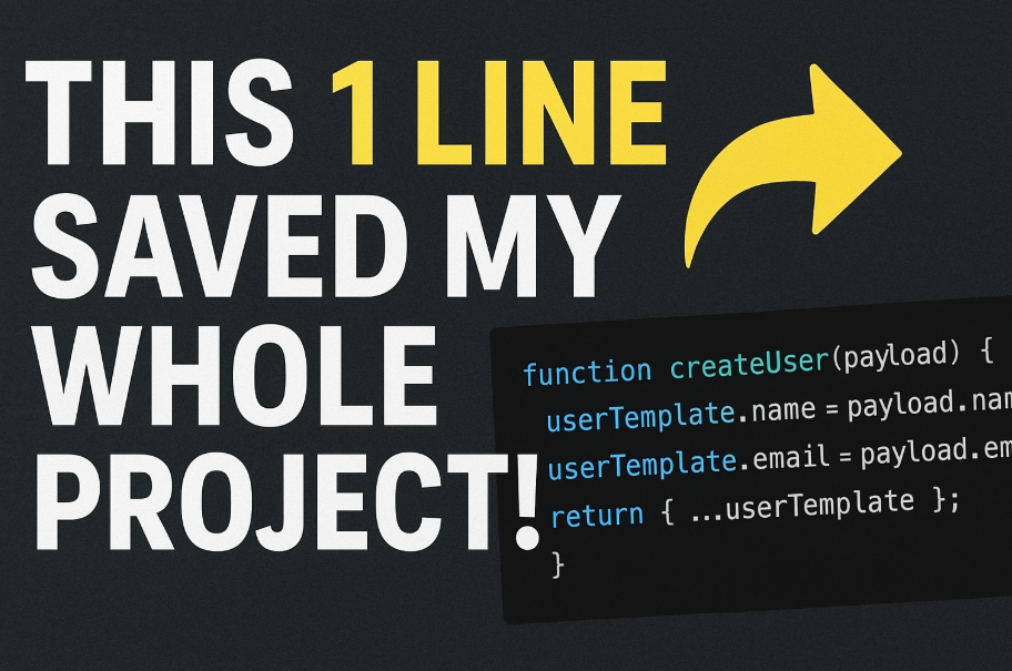 The One Line of Code That Saved Me Hours of Debugging | by Somendradev ...