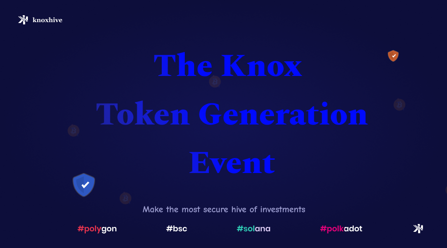Knox Token Generation Event - knoxhive - Medium
