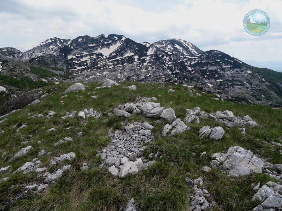 Mali Vojnik 1.773mnm - Vojnik. Početak staze: 1.109 mnm , katun Živa ...