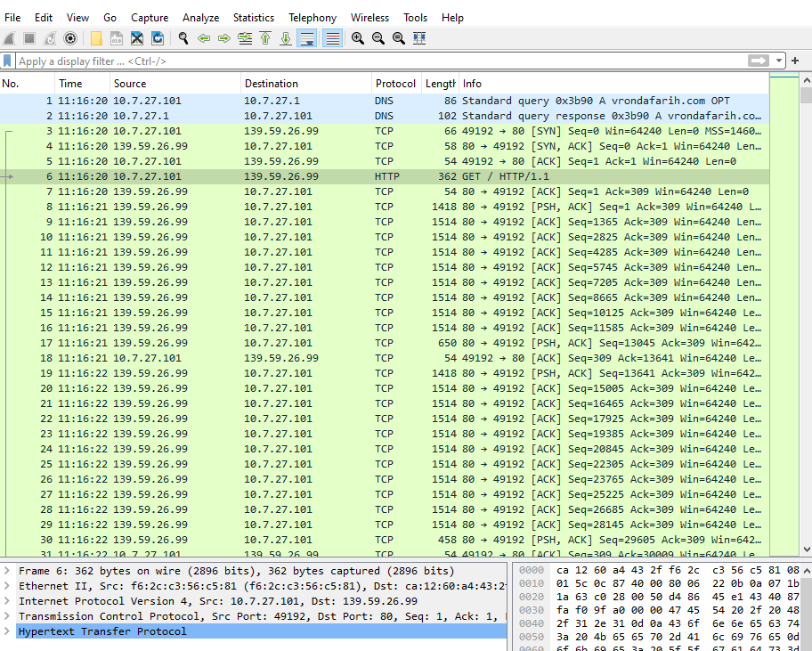 Wireshark PCAP Analysis. Hi and Welcome Back! | by Micayla W | Medium