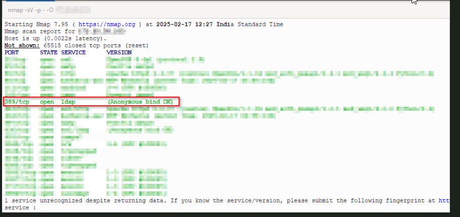 LDAP Anonymous Bind — Port 389. How I Discovered LDAP Anonymous Bind… | by Vinay A S | Medium