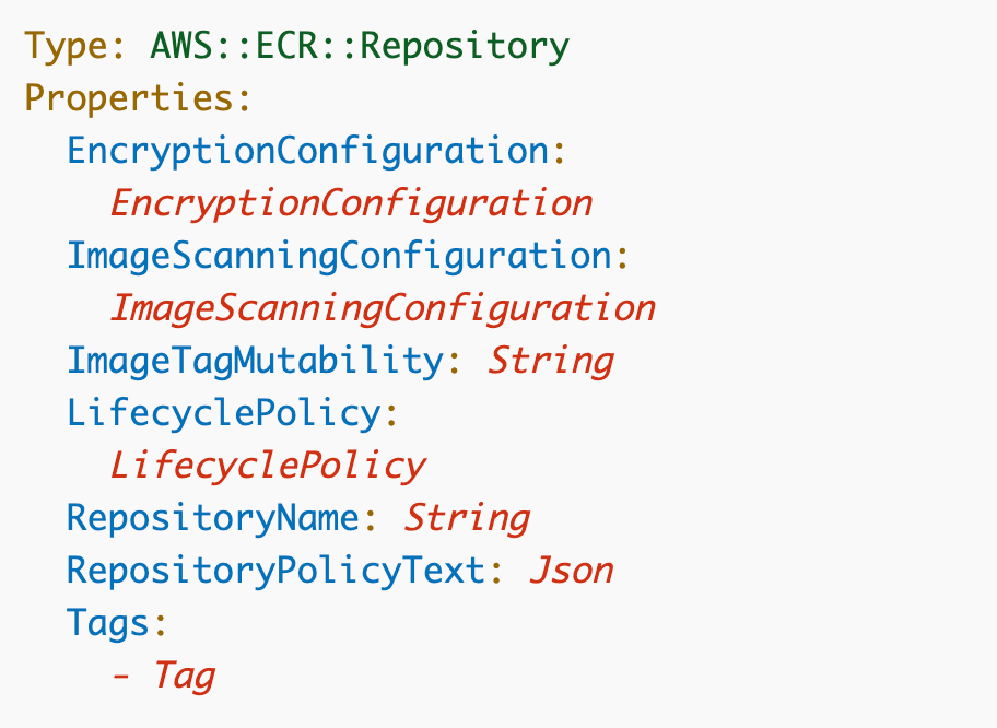Deploy an AWS Elastic Container Registry Repository with CloudFormation | by Teri Radichel ...