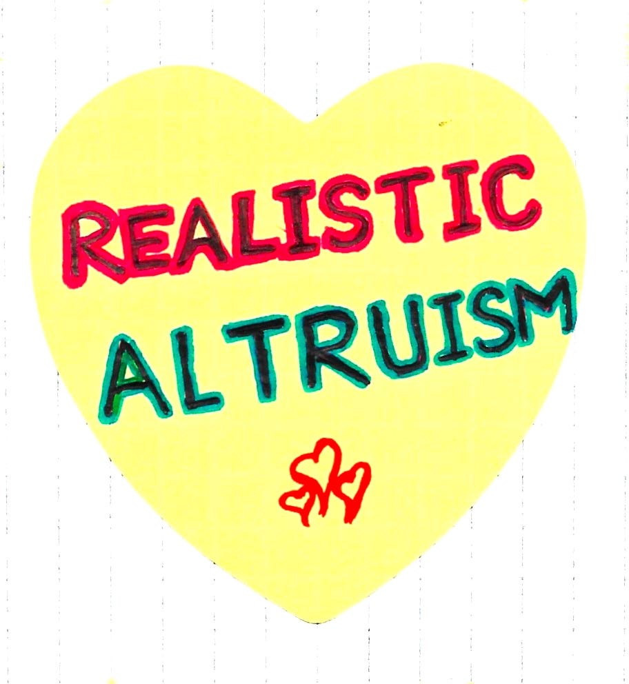 “REALISTIC ALTRUISM”. It must be a demonstration of STRENGTH… | by ...