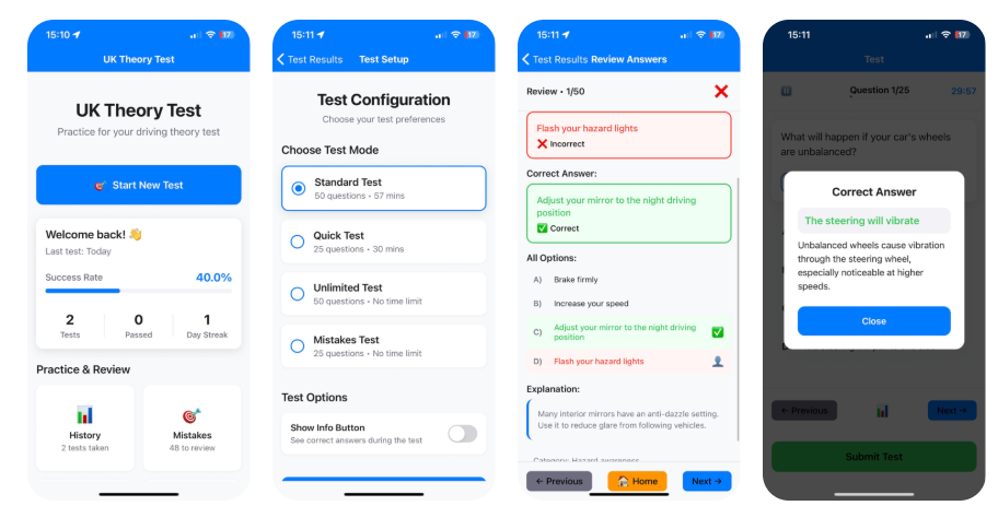 Best UK Driving Theory Test Apps in 2025 (iOS & Android Free Options ...