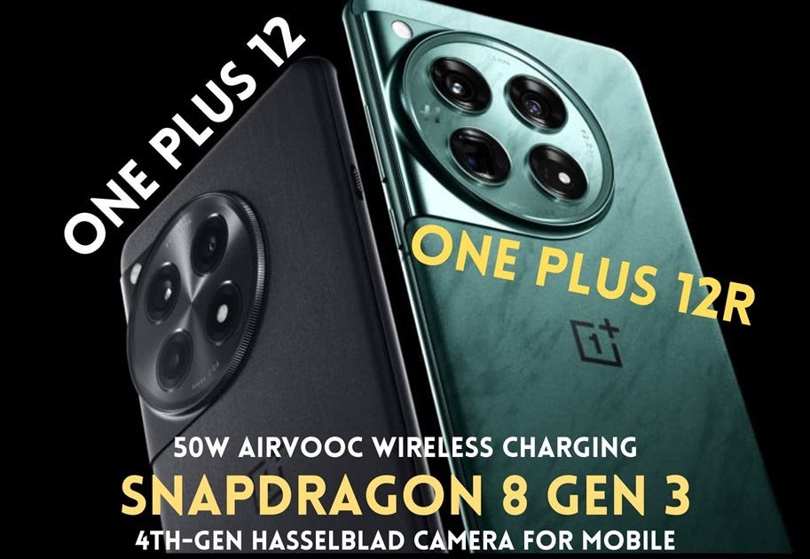 One Plus 12 Series Smartphones One Plus 12 & One Plus 12R | by ...