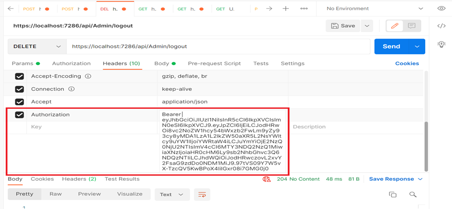 JSON Web Token Authentication. JSON Web Token(JWT) is a compact and ...