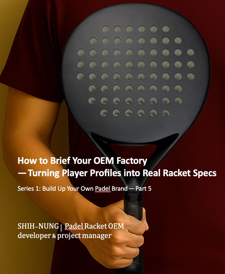 How to Brief Your OEM Factory — Turning Player Profiles into Real ...