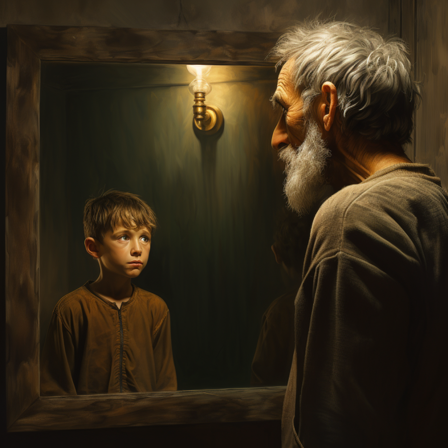Reflections of Change. Gray Hairs, Wrinkles, and Fatherhood | by George ...