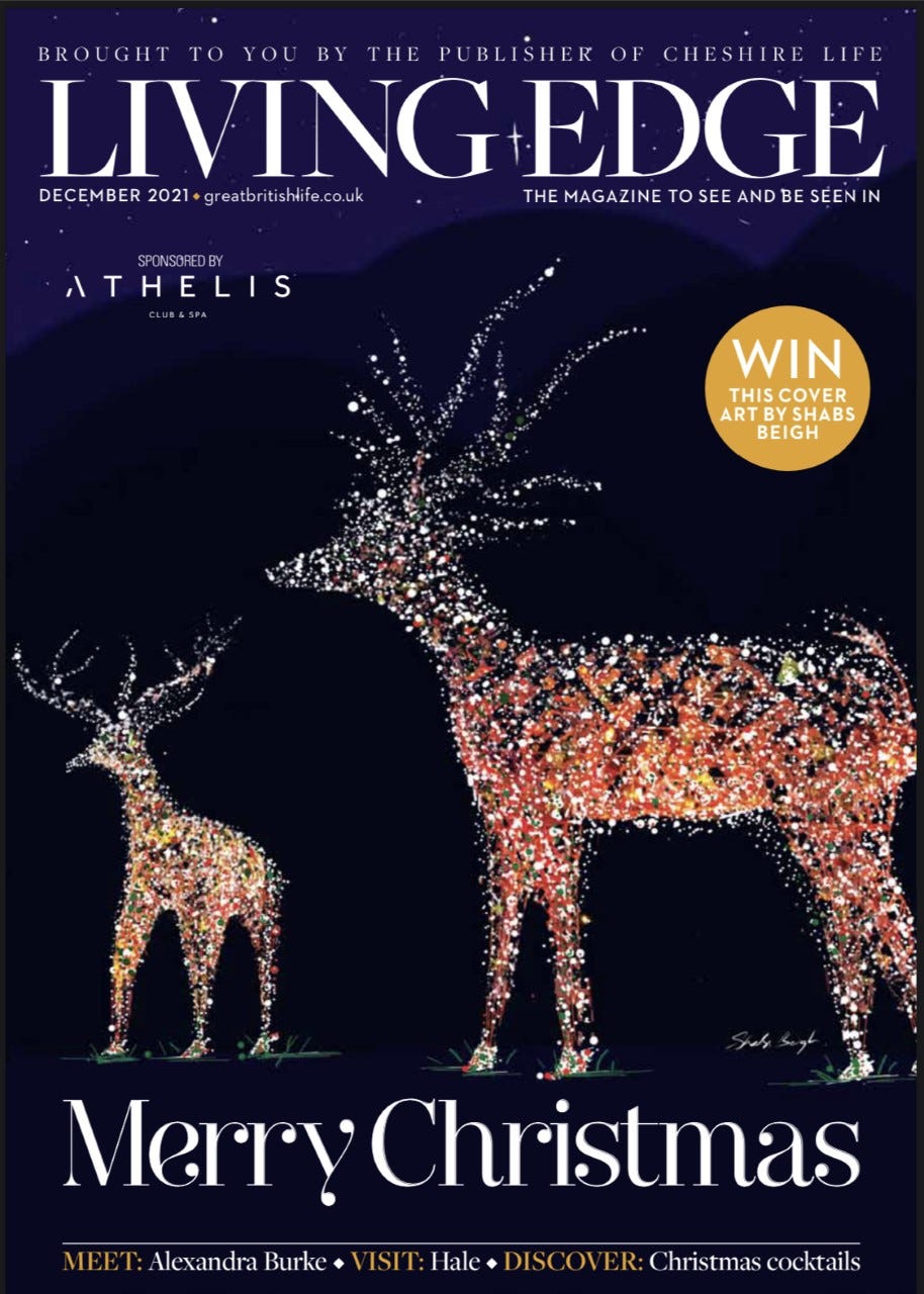 Living Edge Magazine Cover Design by Shabs Beigh | by Shabs Beigh | Medium