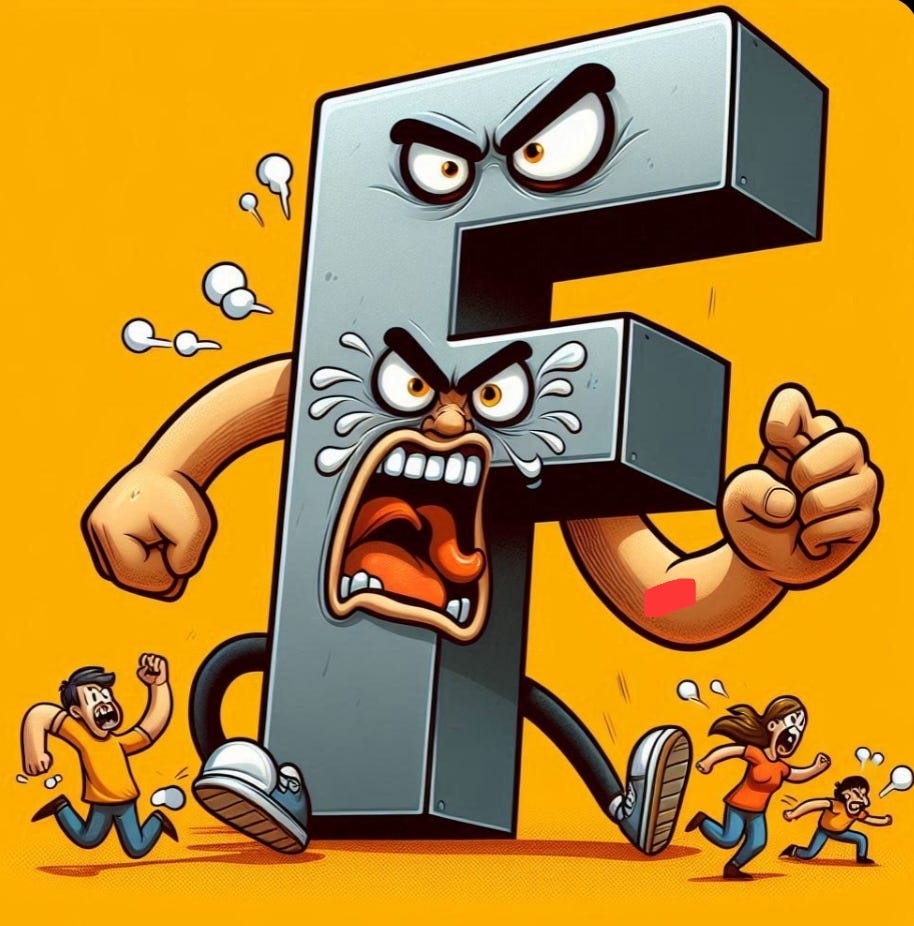 F is for Frustration. F has stood for many things throughout… | by ...