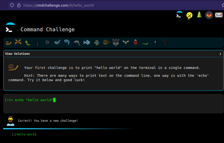 My solutions for The Command Line Challenge. The First 10 tasks. | by ...