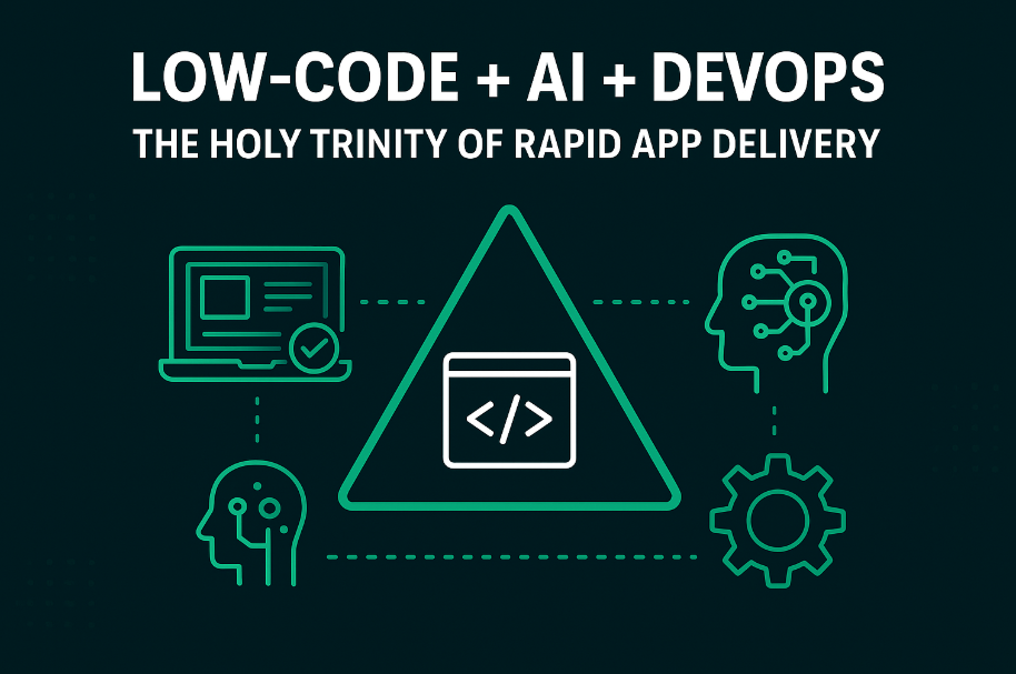 Low-Code + AI + DevOps: The Holy Trinity of Rapid App Delivery | by Ram ...