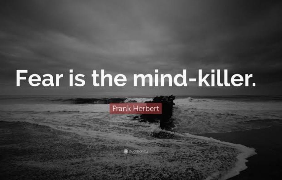 Fear is all in the mind!!. FEAR hota kya hai?? How does it affect… | by ...