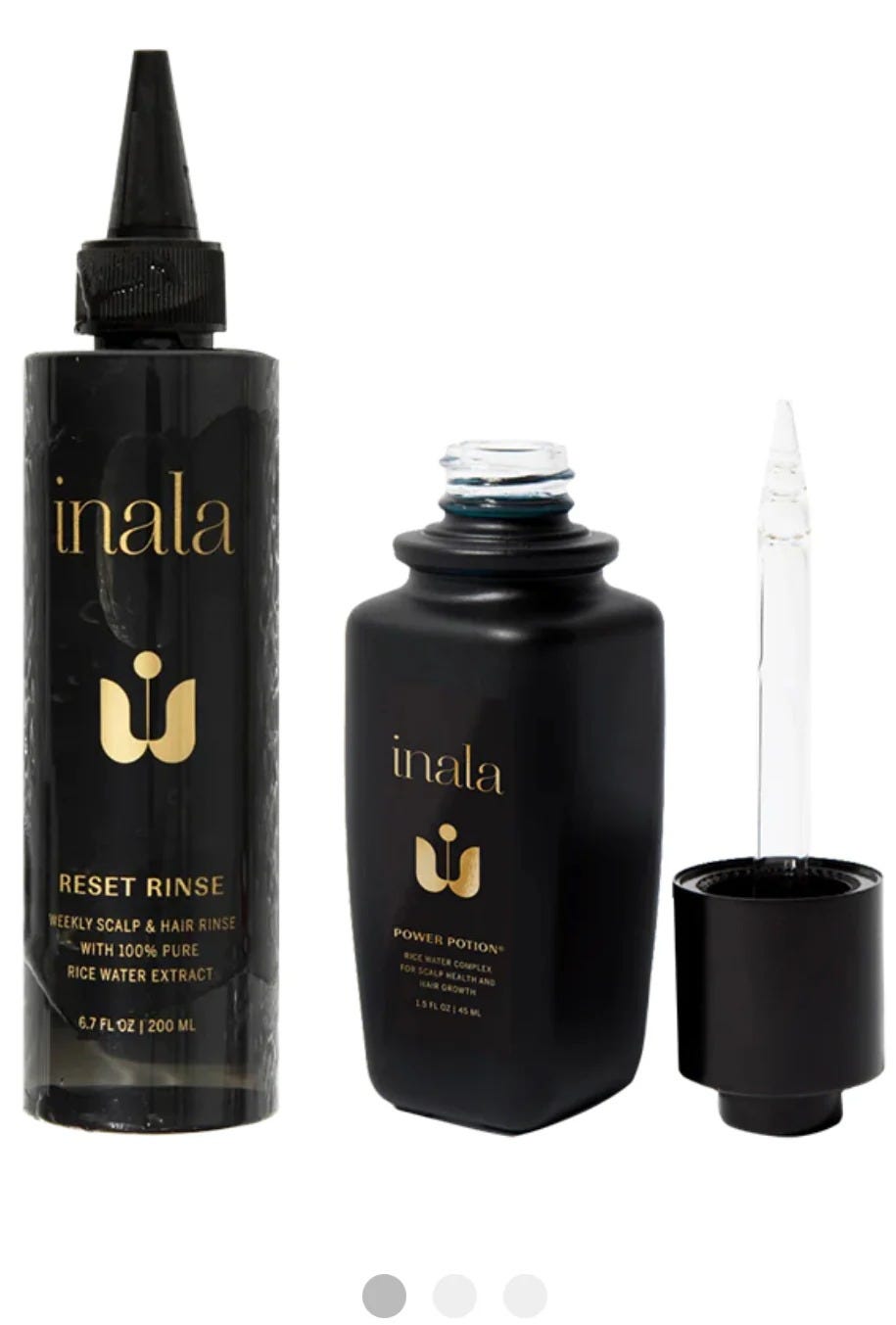 INALA WELLNESS RESET RINSE + POWER POTION SET - Wylde grey - Medium
