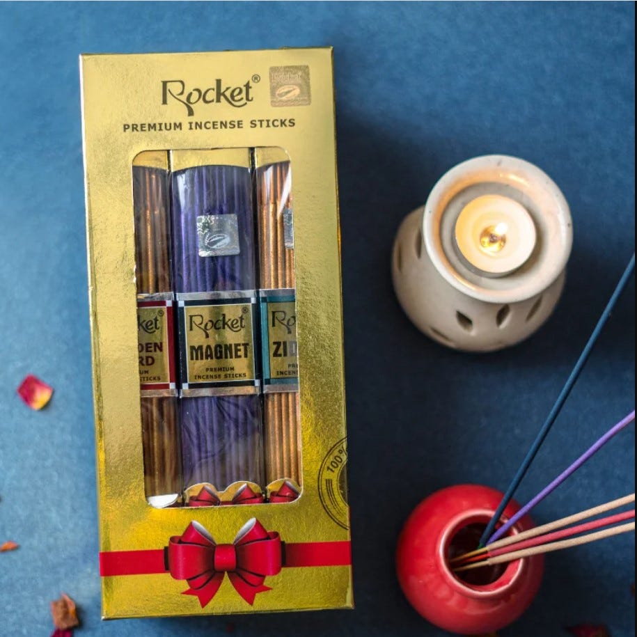 Royal Fragrance Combo agarbatti | Rocket Brand Aggarbatti ...