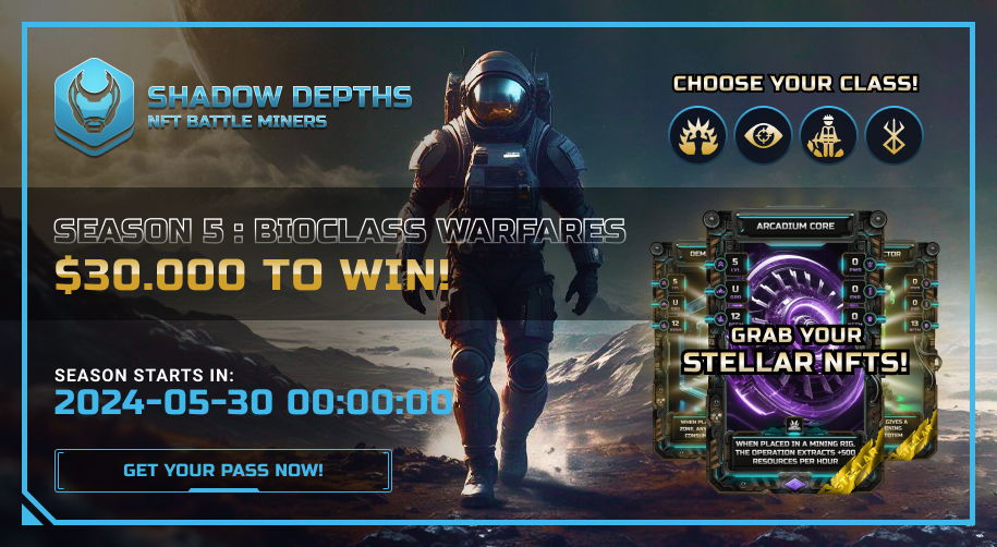 👀 Season 5 of Shadow Depths 🚀. ℹ️ Please find below all the… | by NFT Battle Miners | Medium