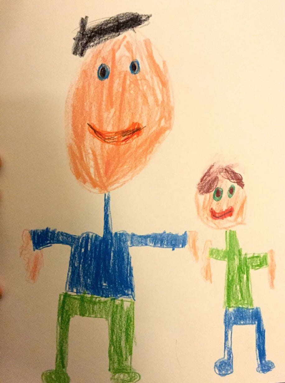 Artist Transforms 7 yr old’s Drawing | by Vango | Medium