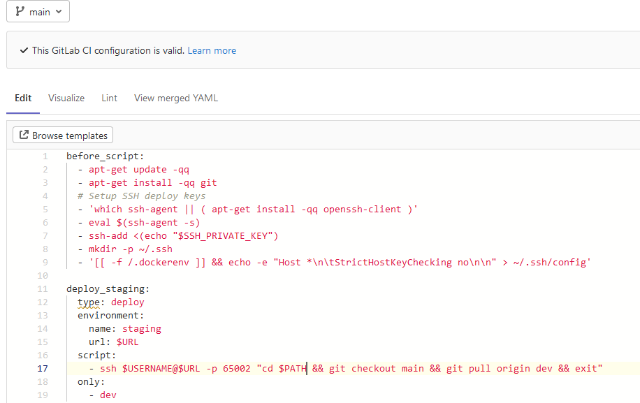 gitlab ci-cd laravel to vps or hosting - Radja Rizqi Ramadhan - Medium