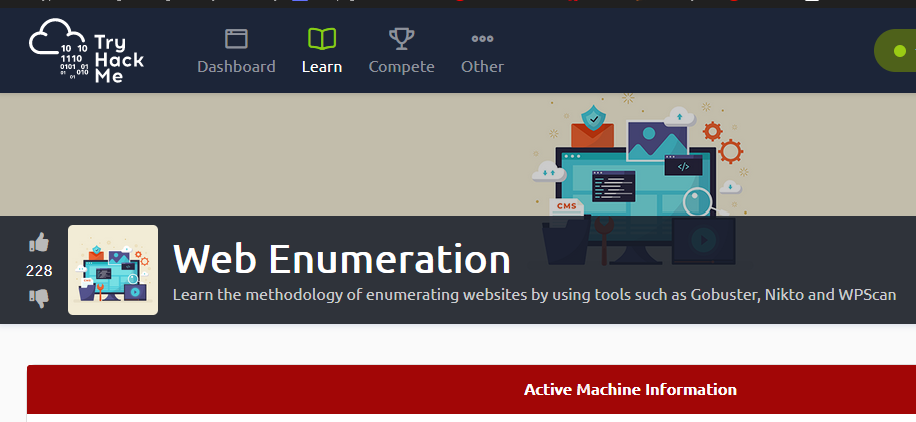 TryHackMe.com — Web Enumeration (1.3 — Task 6, Question 1) | by Elias Escalante Jr | Medium