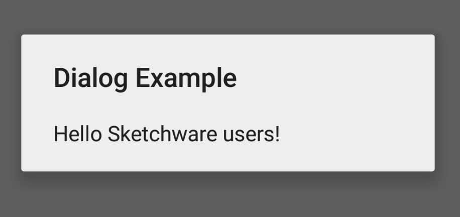 Dialog — Adding “Good” Pop-ups in Your Android App | by Sung Park | Sketchware | Medium