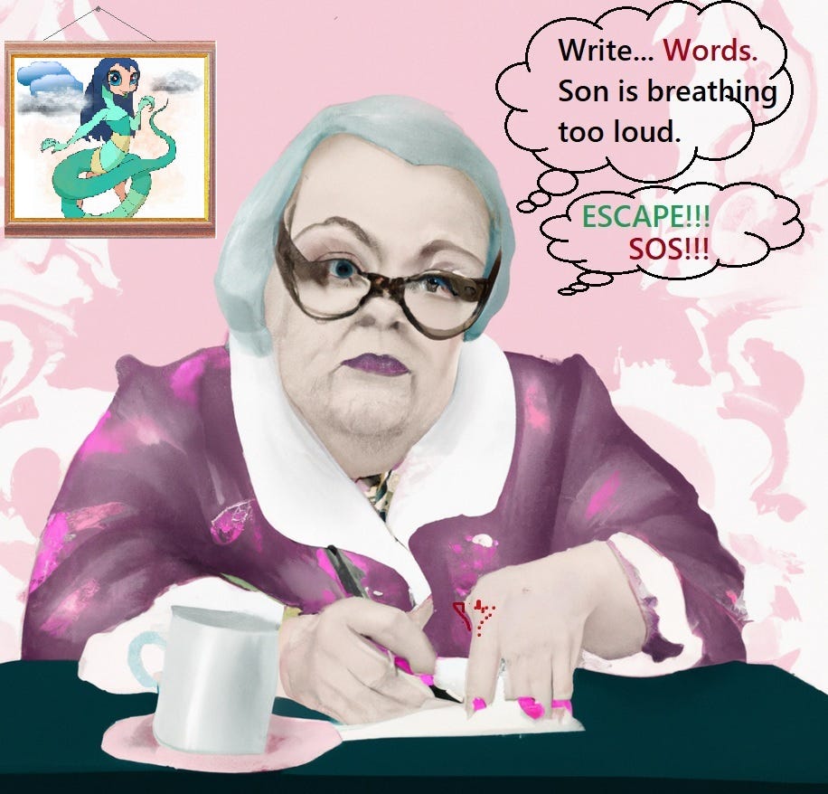 Frustrated Writers Need Lizzie Lizard Brain to Survive Gas Chamber | by ...