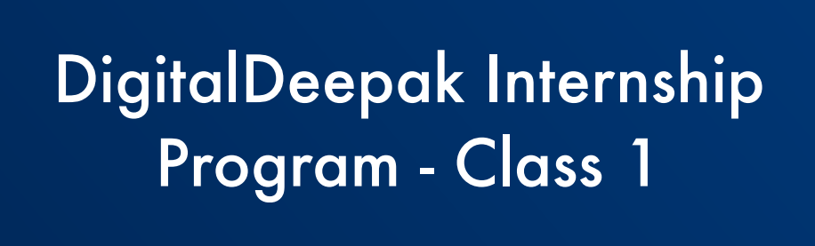 Mastering the art of Digital Marketing with Digital Deepak | by Atul ...