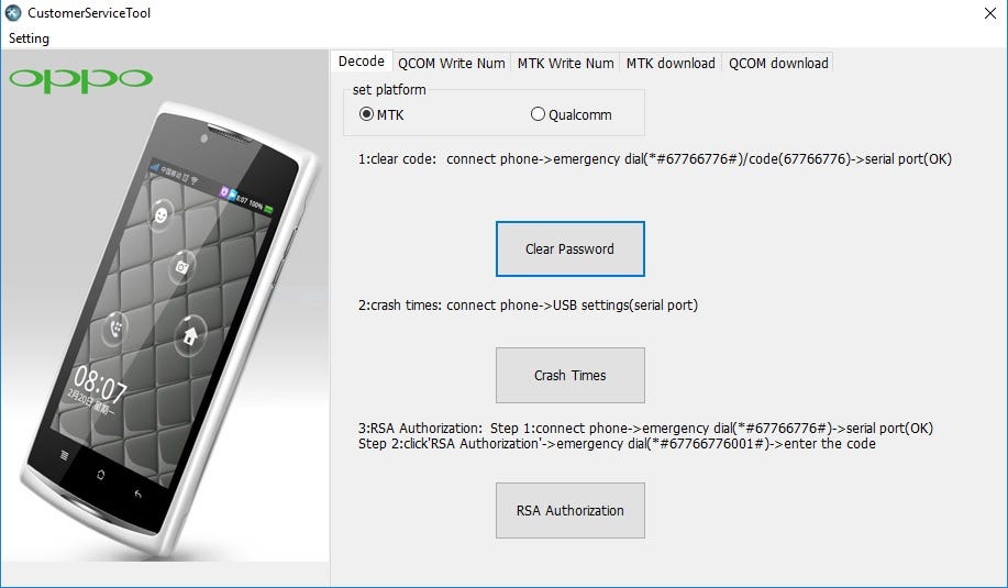 Oppo Official Service Tool v1.2 Free Download - www.gsmtoolpack.com ...