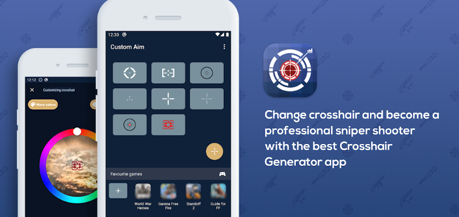 Custom Aim — FPS Game Crosshair Generator App for Android | by Ashraful Alam | Medium