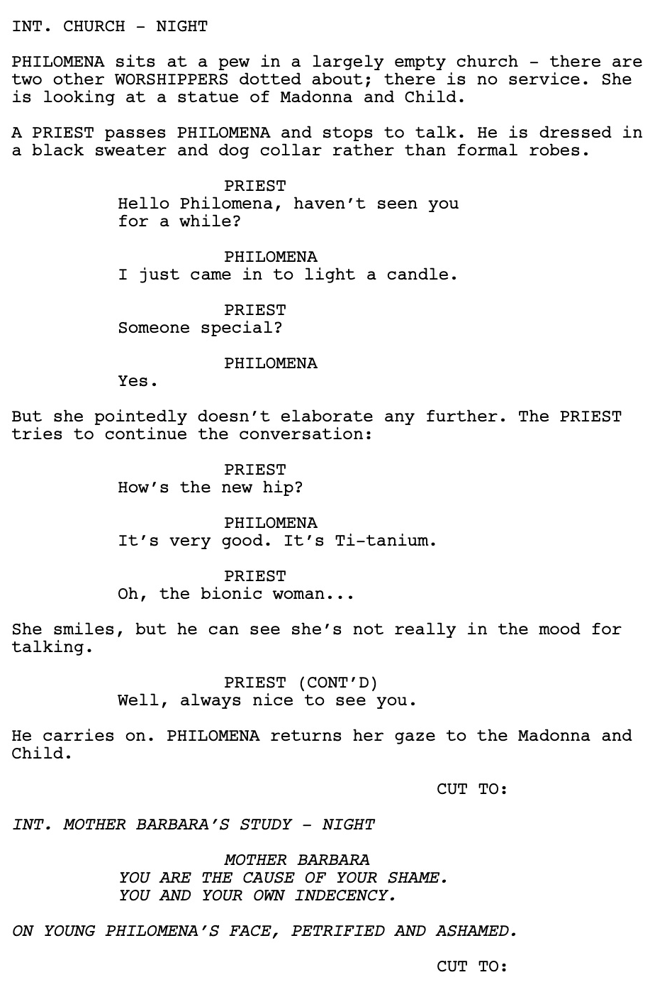 Philomena Trailer