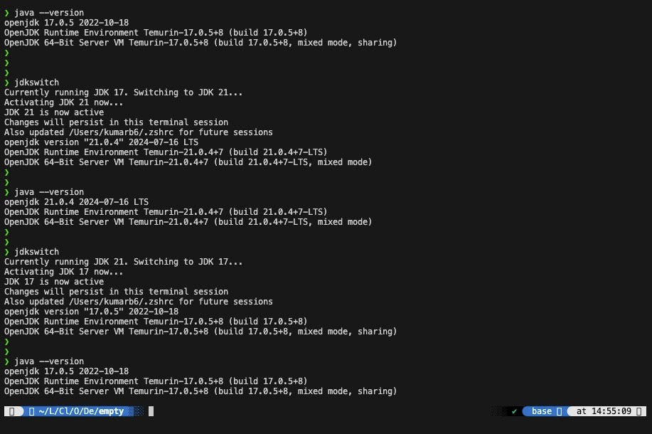 Do you have multiple JDK installed on your machine? Here is how to ...