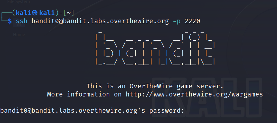 Bandit : overthewire. level 0 | by Bharatibibek | Oct, 2023 | Medium